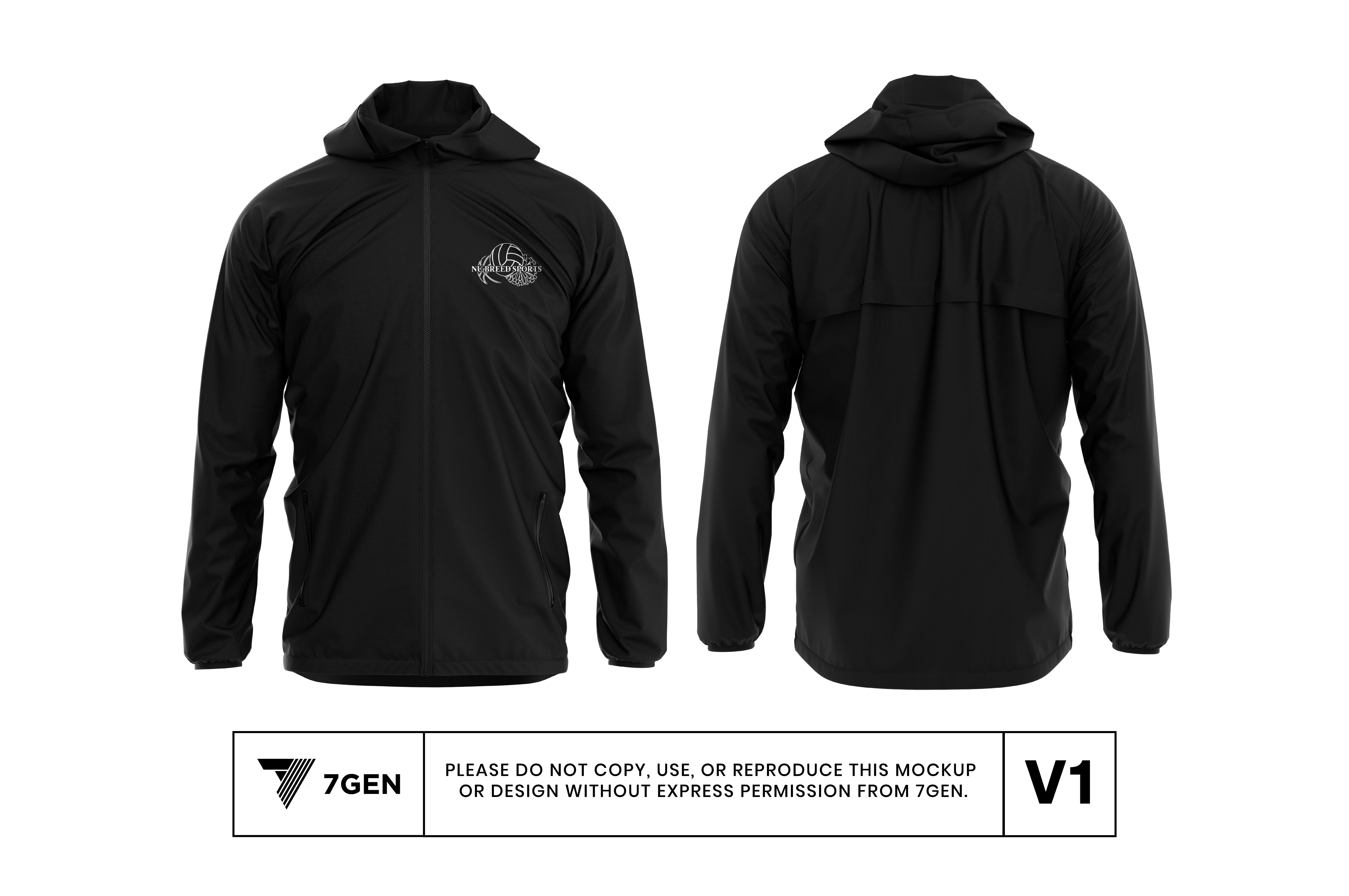Tech Jacket - Black – 7GEN Clothing
