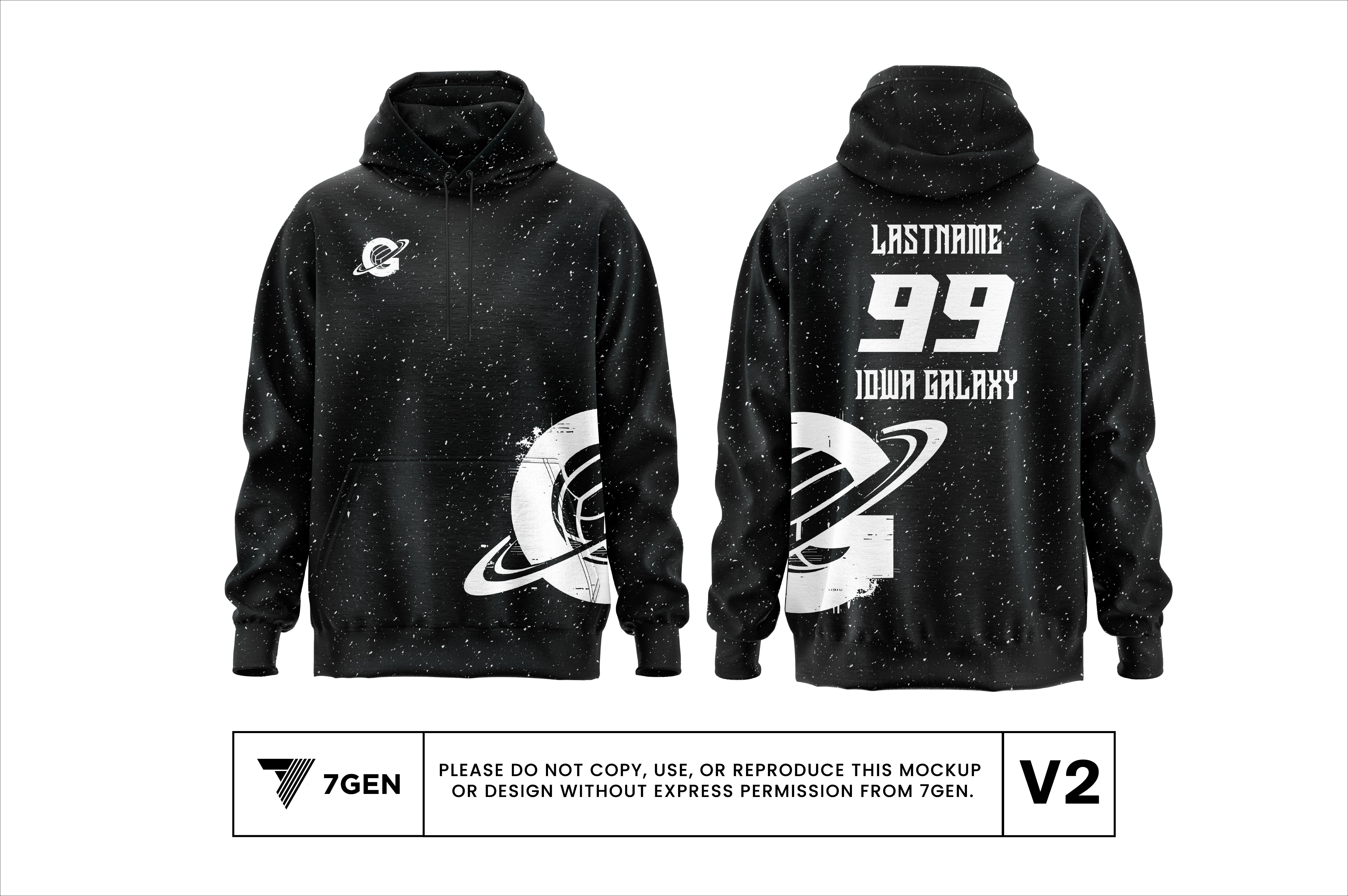 Legends Hoodie - Black – 7GEN Clothing