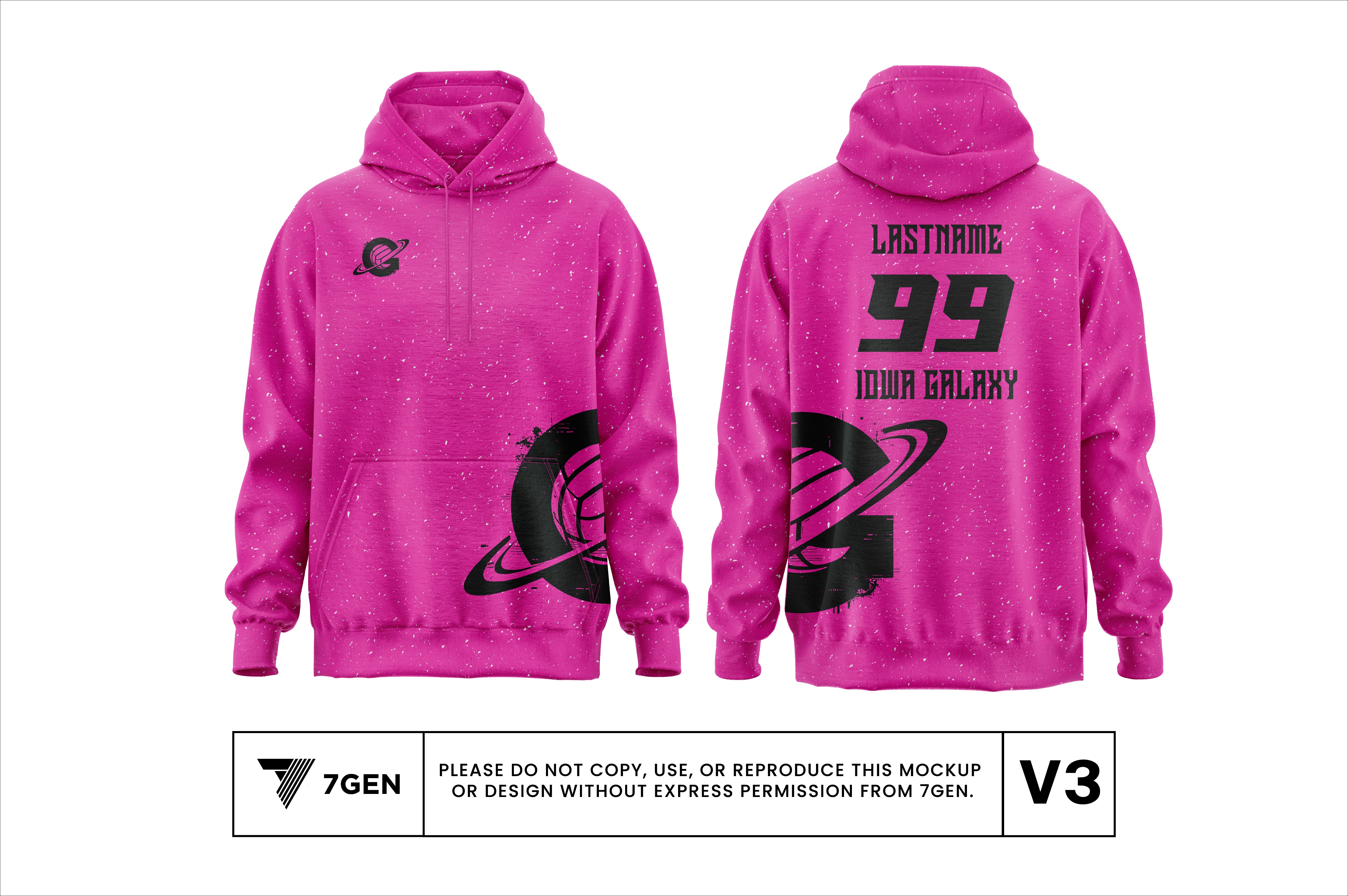 Legends Hoodie - Pink – 7GEN Clothing